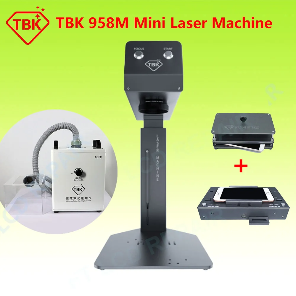 TBK 958M For iPhone Laser Separating Machine Mini Auto Back Glass ...