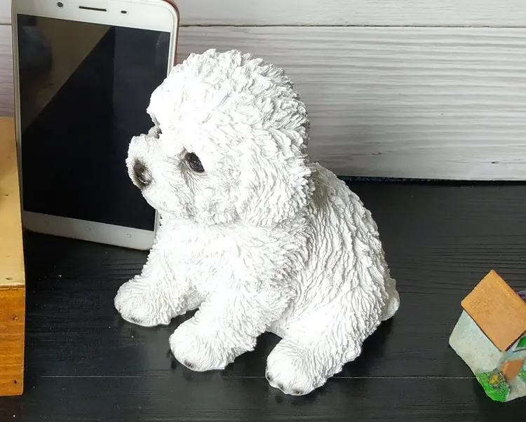 Bichon frise statue - free t shop