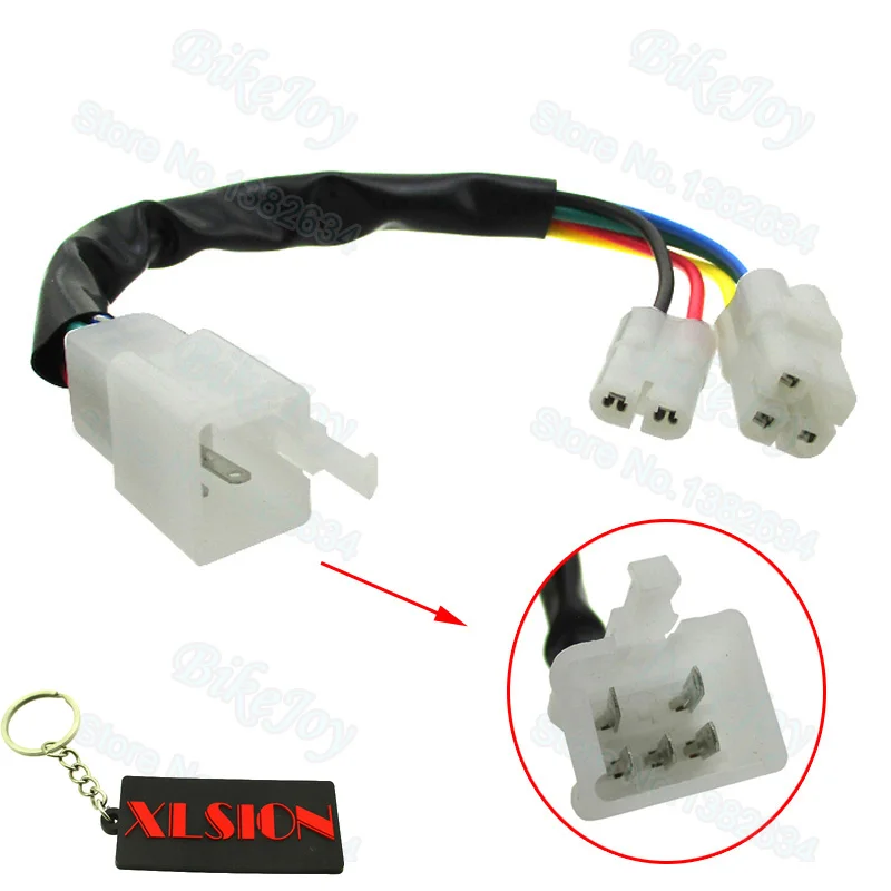 CDI Cable Wire Adapter Connector Plug For Scooter Moped Pit Dirt Bike ...