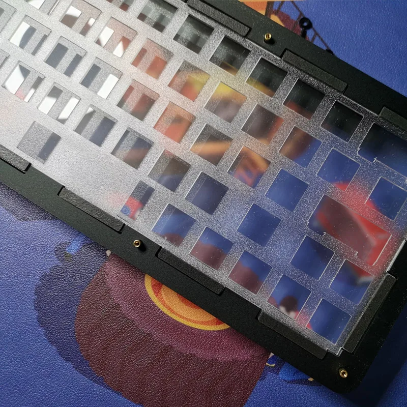 Diy Kits 64 Layout Positioning Rebel60 Mechanical Keyboard Acrylic ...