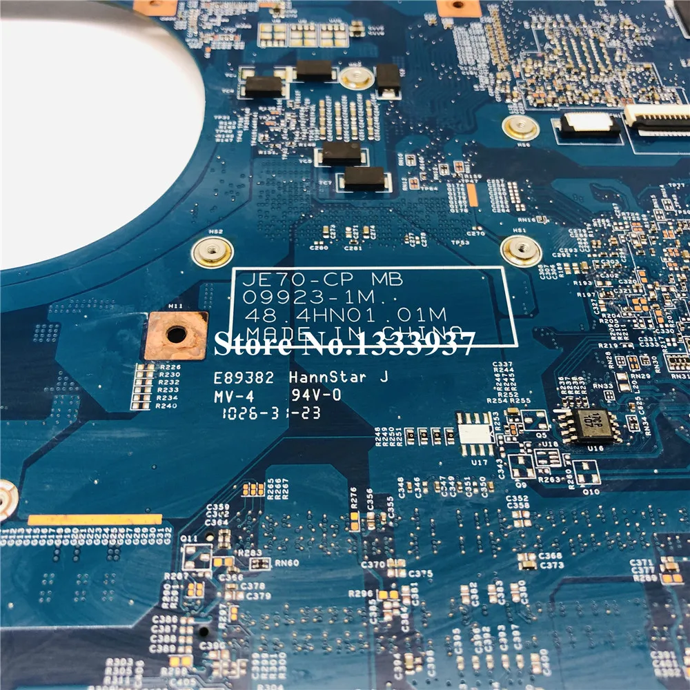 09923-1M JE70-CP MB 48.4HN01.01M MBPT101001 материнская плата для acer ...