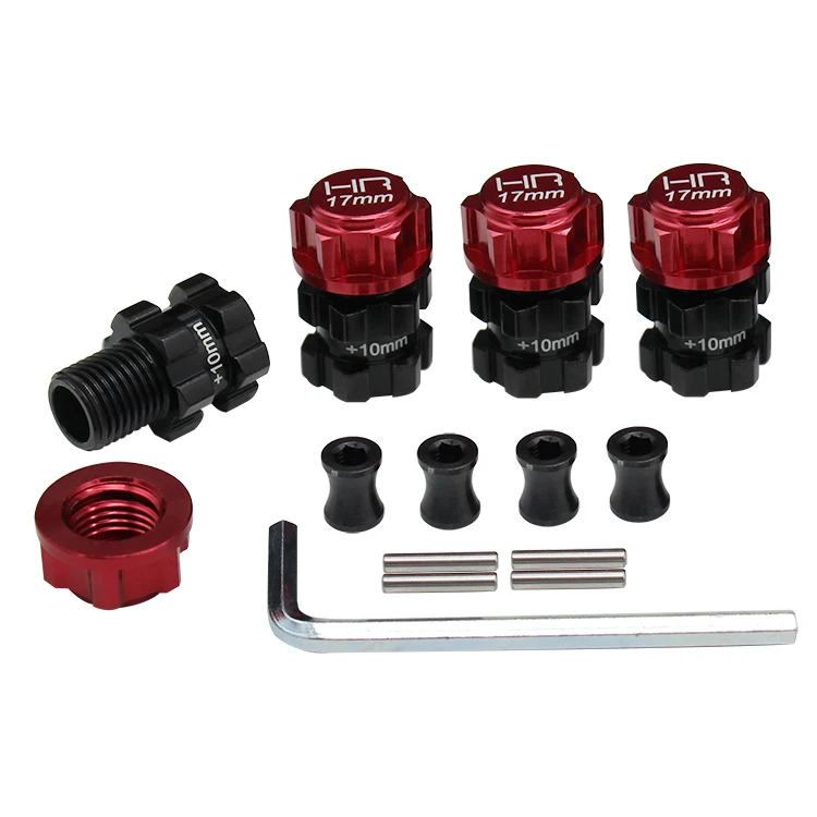 Heavy Duty Aluminum 17mm Hub 10mm Adapter 1/10 4x4 Upgrade - AliExpress