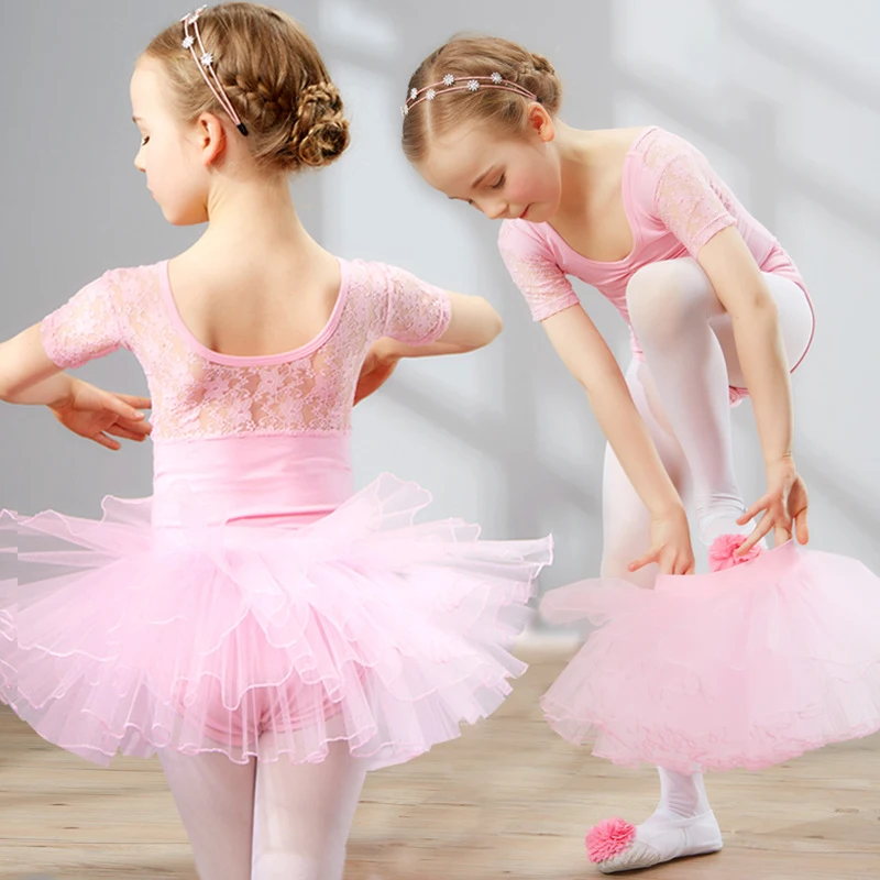2019 Cute Girls Ballet Dress For Children Girl Dance Clothing Kids ...