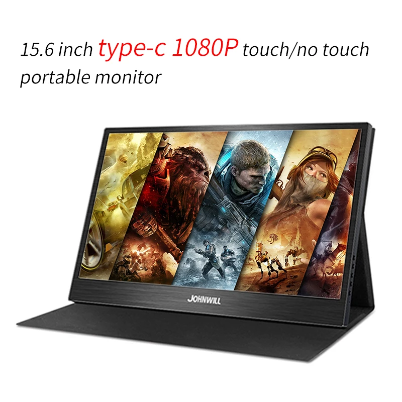 Monitor portátil 3840x2160 de 15,6 pulgadas, pantalla LCD IPS, HDMI, DP ...
