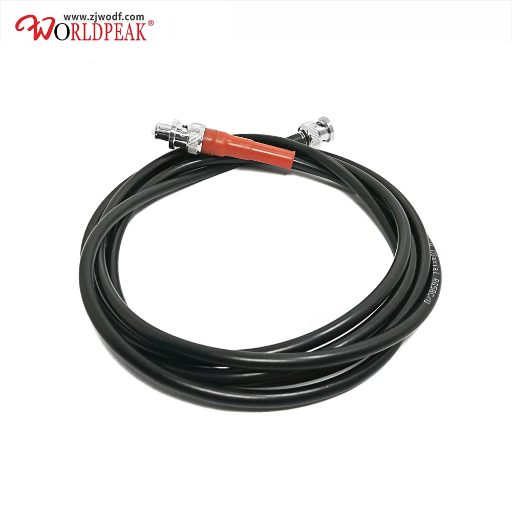 Free shipping 4pcs 1M BNC male to SHV male connector with RG58 cable ...