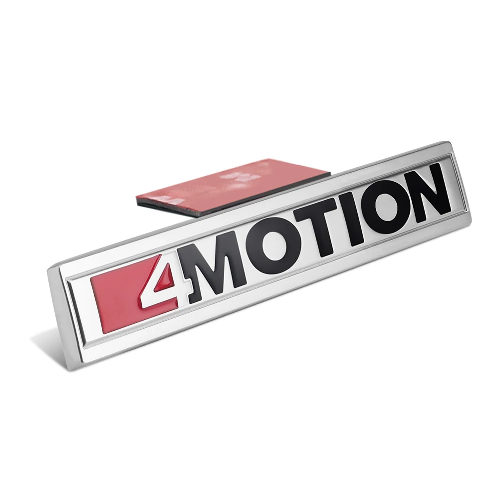 For VW Sticker 4MOTION Emblem Grille Sticker For Volkswagen VW Tiguan ...