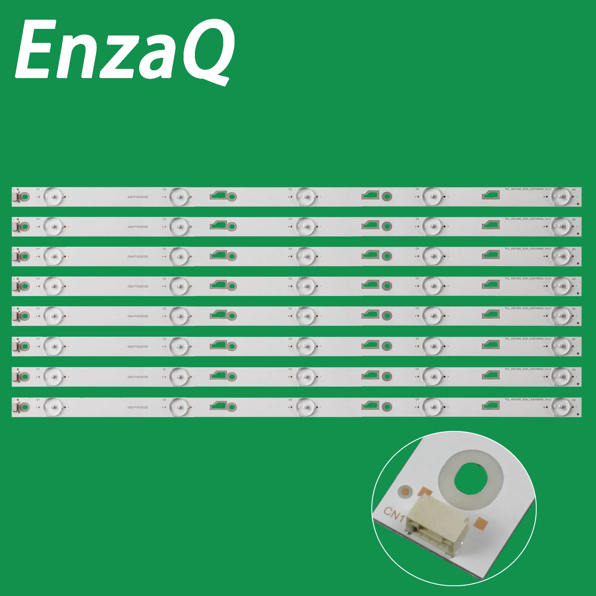 LED strip for 49HR332M05A0 V3 V4 Mgu49x 4C-LB490T-HR4 YH1 49E301 ...