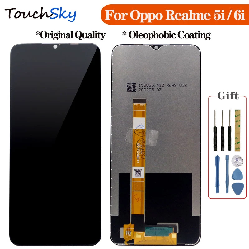 Lcd For Realme 5i Display Lcd And Touch Screen Digitizer Assembly ...