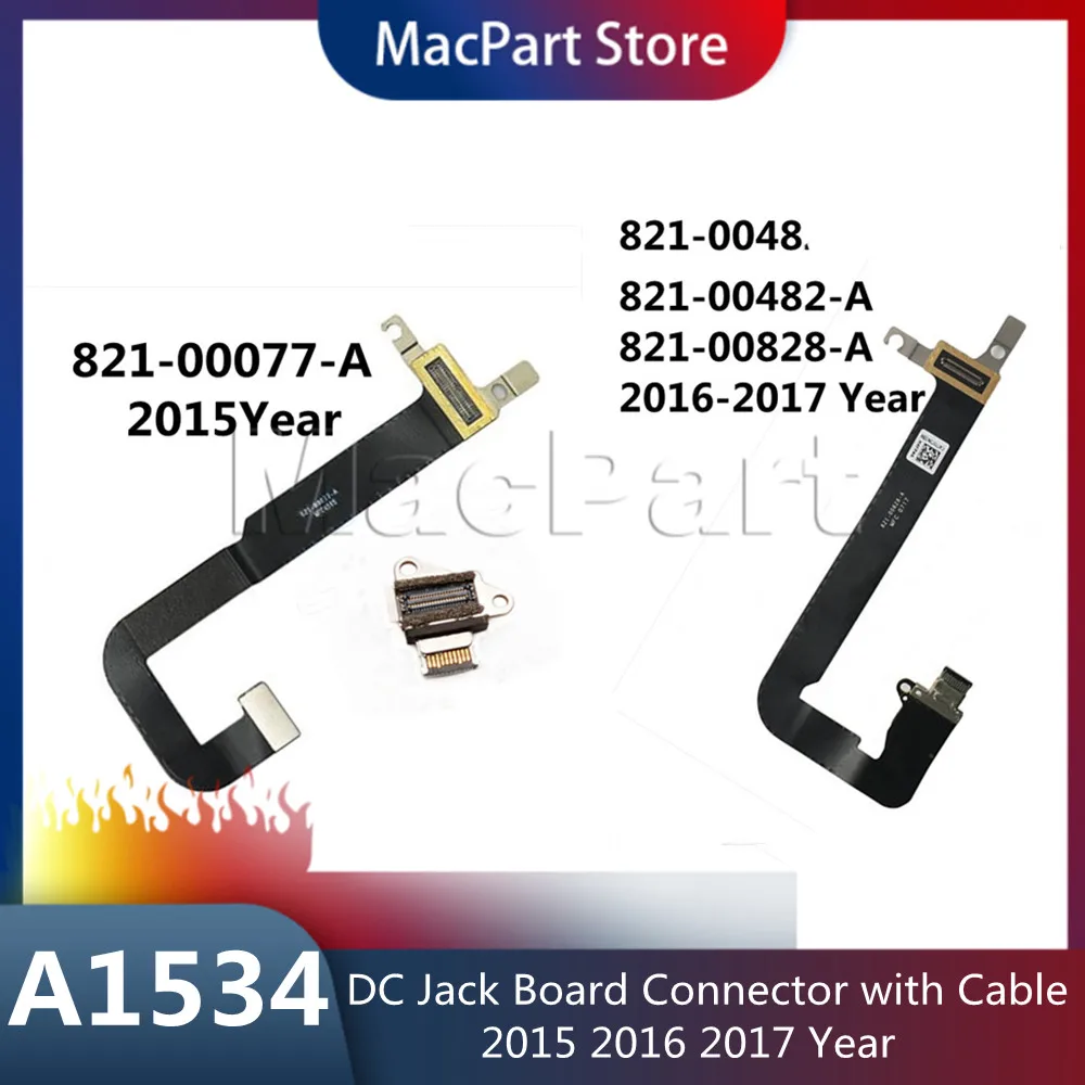 Original-821-00077-A-821-00482-A-821-00828-A-DC-Jack-Board-Connector ...