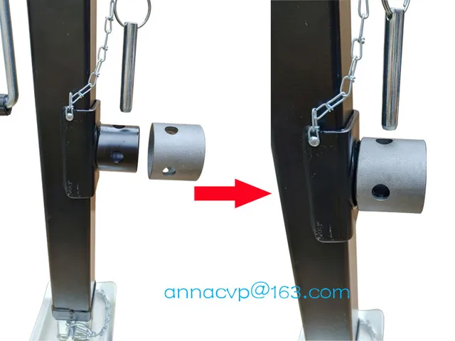 Side Swivel Weld-on Square Tube Trailer Jack Stands Support, 47% OFF