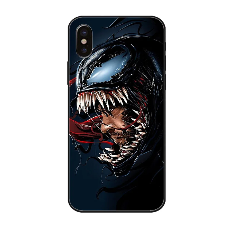 Marvel Venom Phone Case for iPhone 11 12 13 13pro Pro Max X XR Phone ...