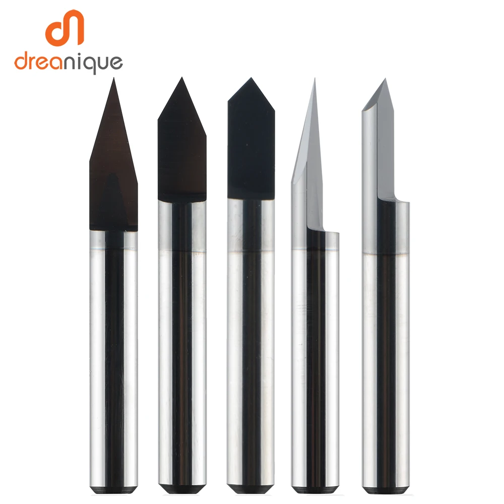 Flat Bottom Carbide Pcb Engraving Bit | Tungsten Carbide Cutter Steel ...