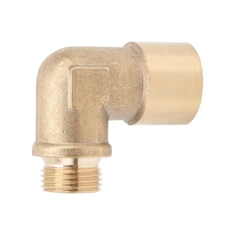 90 Degree Oxygen Sensor Extender M18x1.5 Brass Extension Spacer Adapter ...