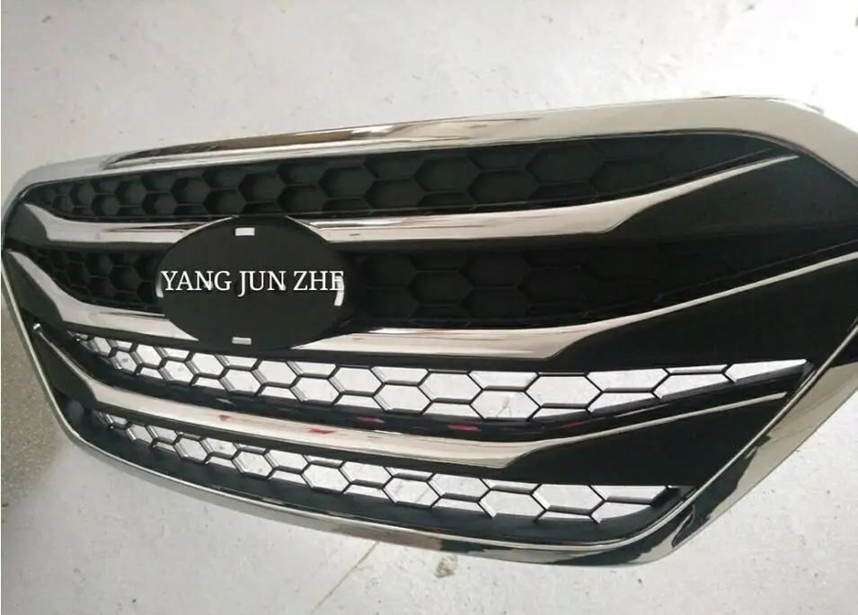 2009-2015 For Hyundai ix35 high quality ABS chrome front grille Refit ...