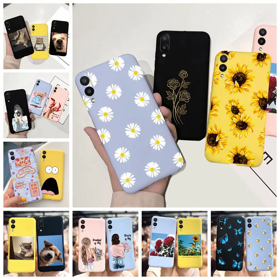 For Samsung Galaxy A02 A02S Case Fashion Daisy Flower Soft Silicone ...