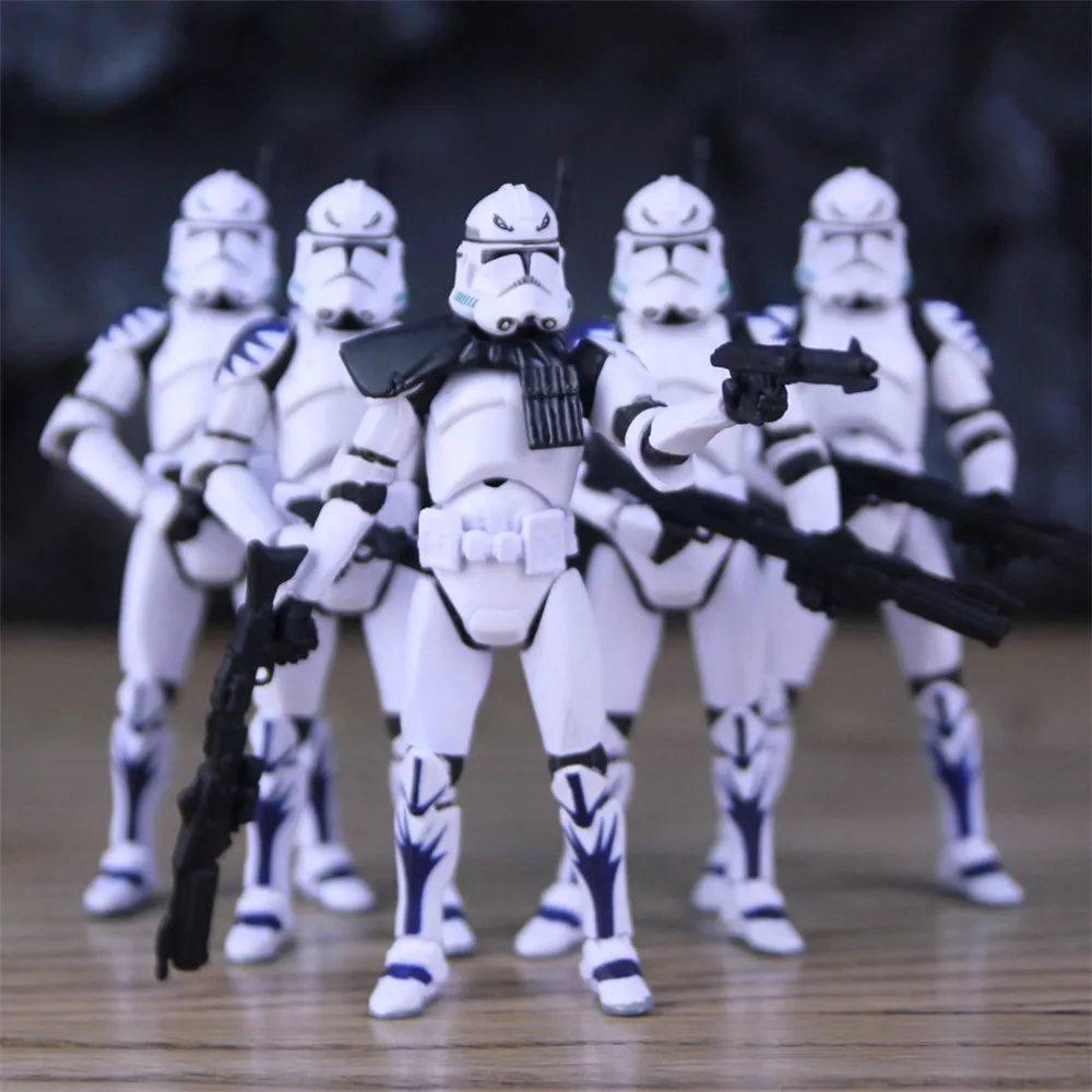 Star-Wars-3-75-Republic-Squadron-Blue-Razor-Trooper-Action-Figure-Team ...