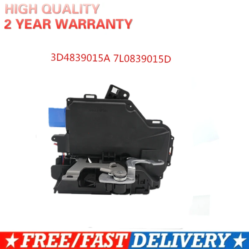 For Vw Golf Mk5 2003-2009 Rear Left Passenger Side Door Lock Mechanism ...