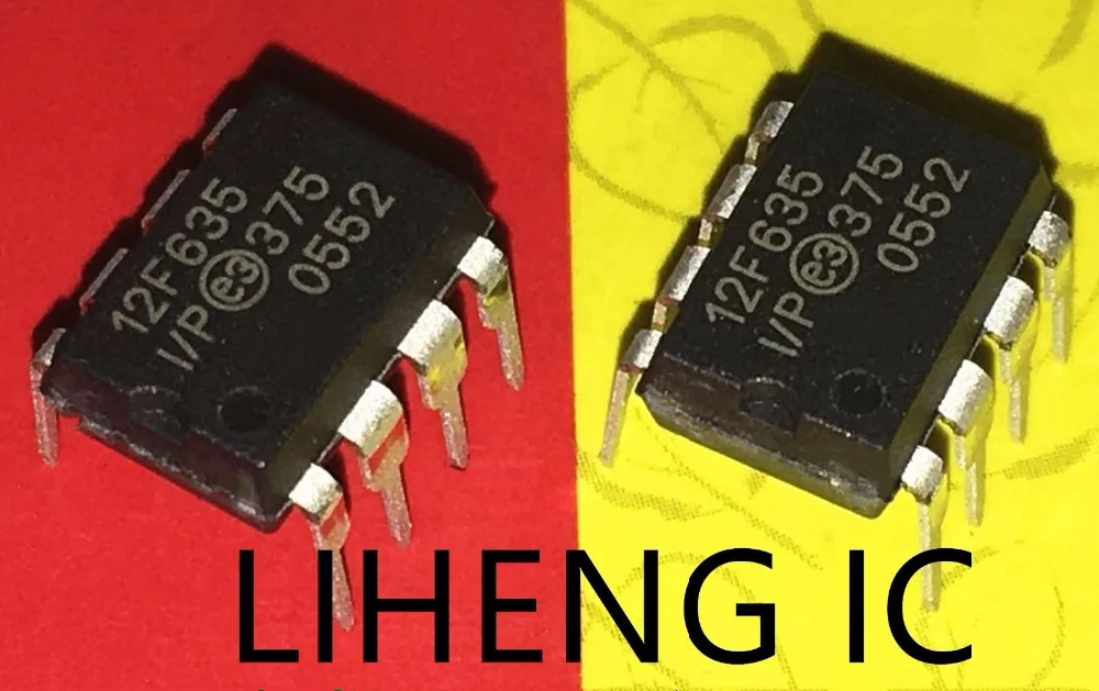 100% nuevo y original PIC12F635 I/P PIC12F635 12F635 DIP 8|Accesorios y ...