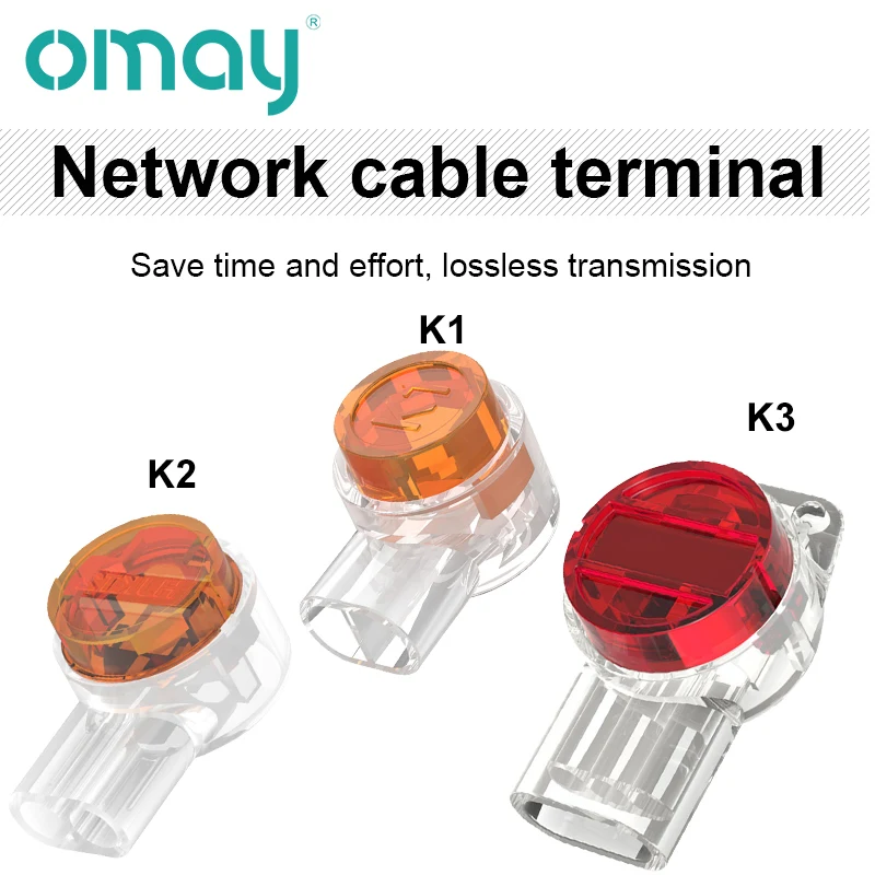 Omay K1 K2 K3 Connector Crimp Connection Rj45 Rj11 Waterproof Wiring ...