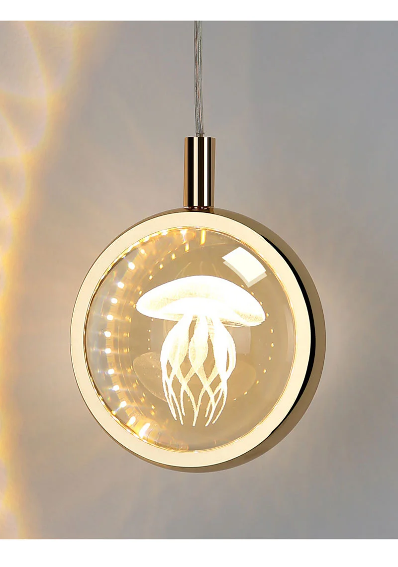 Clara - LED Crystal Glass Ball Pendant Lights for Indoor Lighting – Lumulox