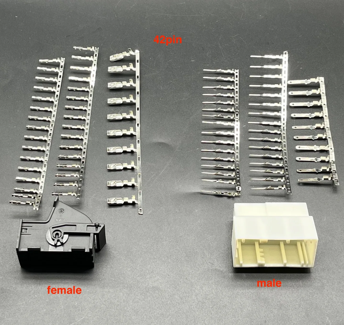 1pc for BMW E90 E53 small power amplifier plug power male female 42pin ...