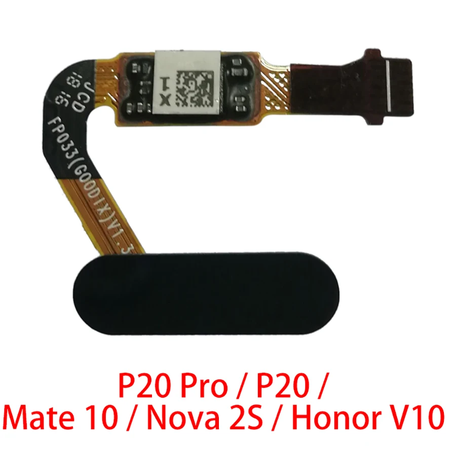 New For Huawei P20 Pro P20 Fingerprint Sensor Flex Cable Repair Mobile Phone Flex Cables 