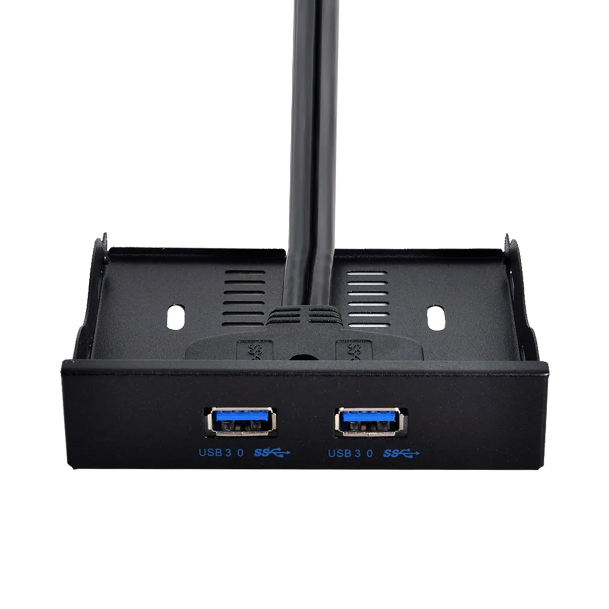 CY 20Pin 2 Port USB 3.0 Hub USB3.0 Front Panel Cable Adapter Plastic ...