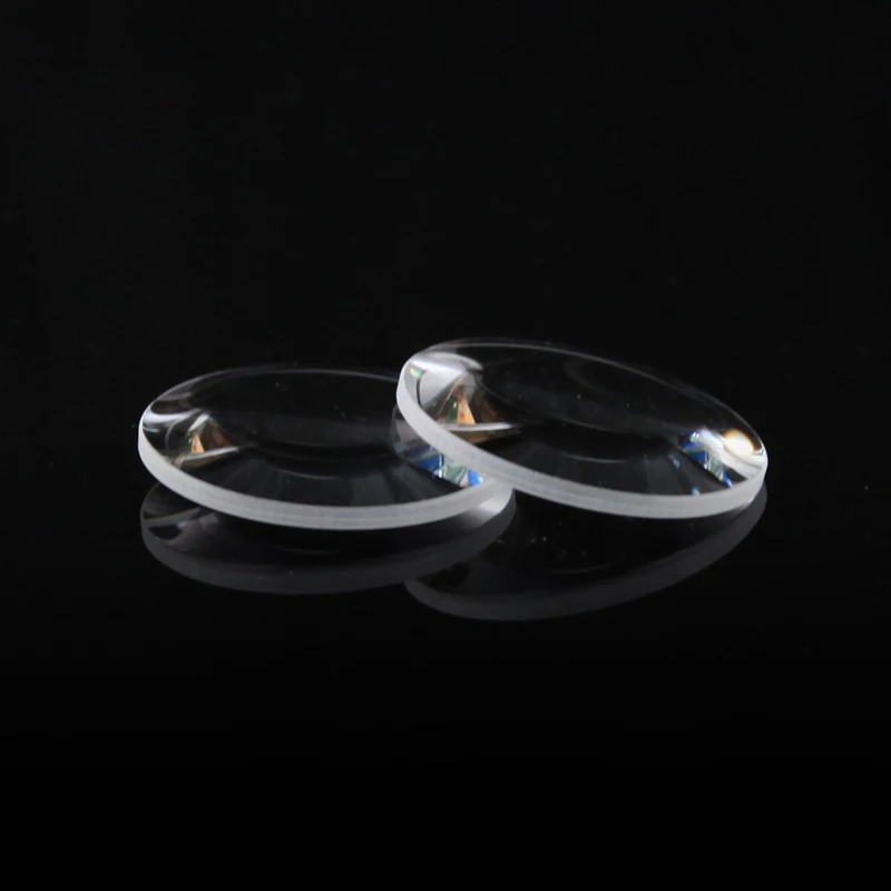 Optical double convex lens diameter 42mm focal length 65mm K9 quality ...