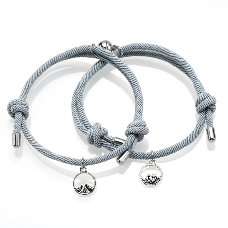 Magnetic Couple Bracelets - Couple-Bracelet-Shop.com