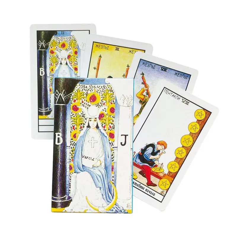Russian Version Rider Tarot Oracle Cards Board Deck Games Palying Cards ...
