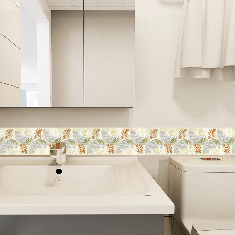 Unique Wallpaper Borders Bathroom