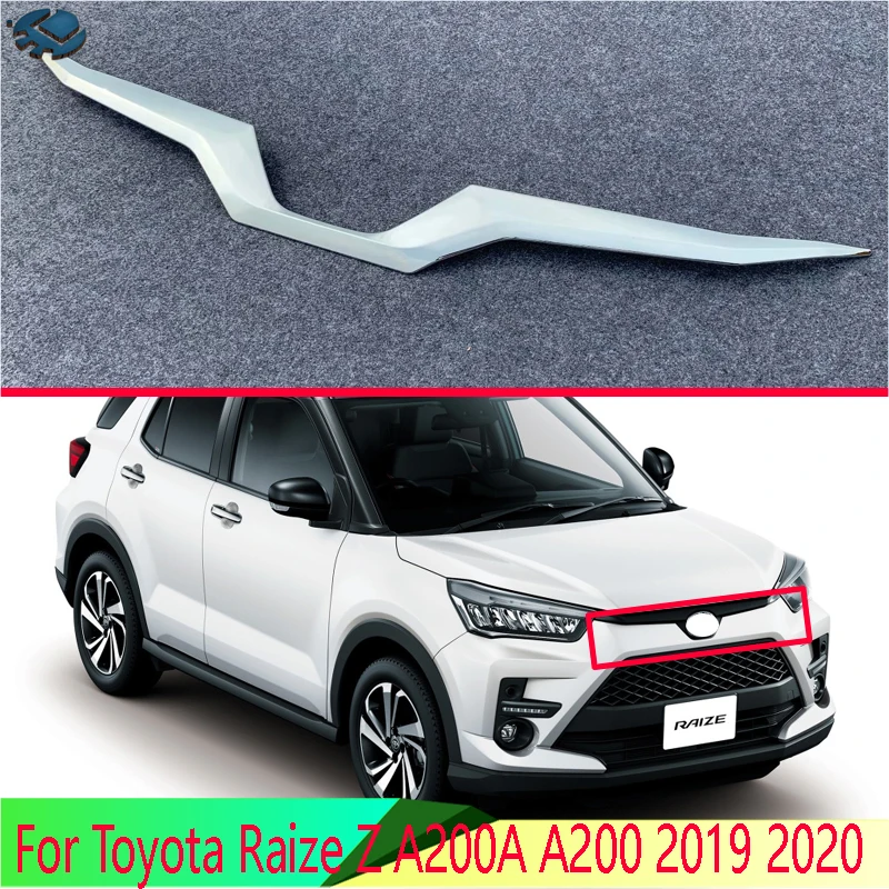 For Toyota Raize Z A200A A200 2019 2020 ABS Chrome Front Hood Bonnet ...