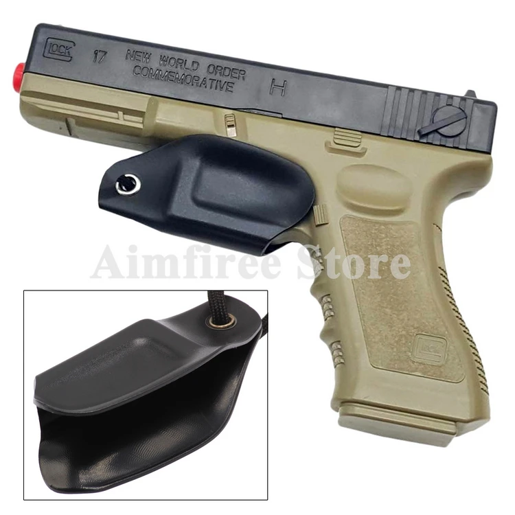 Gatilho guarda coldre com paracord se encaixa glock 17,18,19,22,23,24 ...