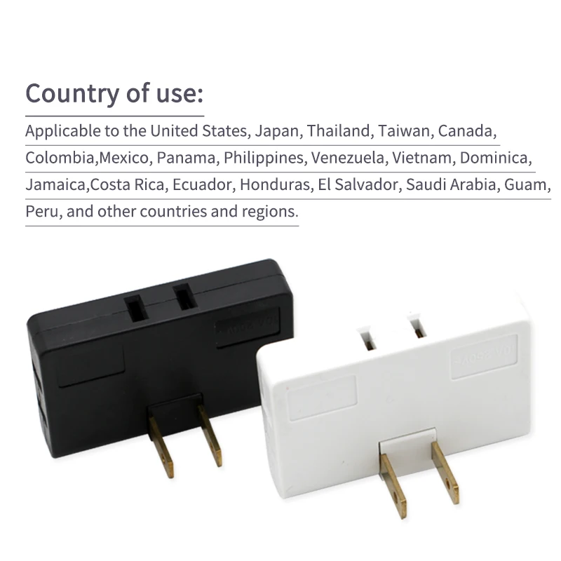 Lue’s House US Power Plug Adapter Foldable Extension Travel Converter ...