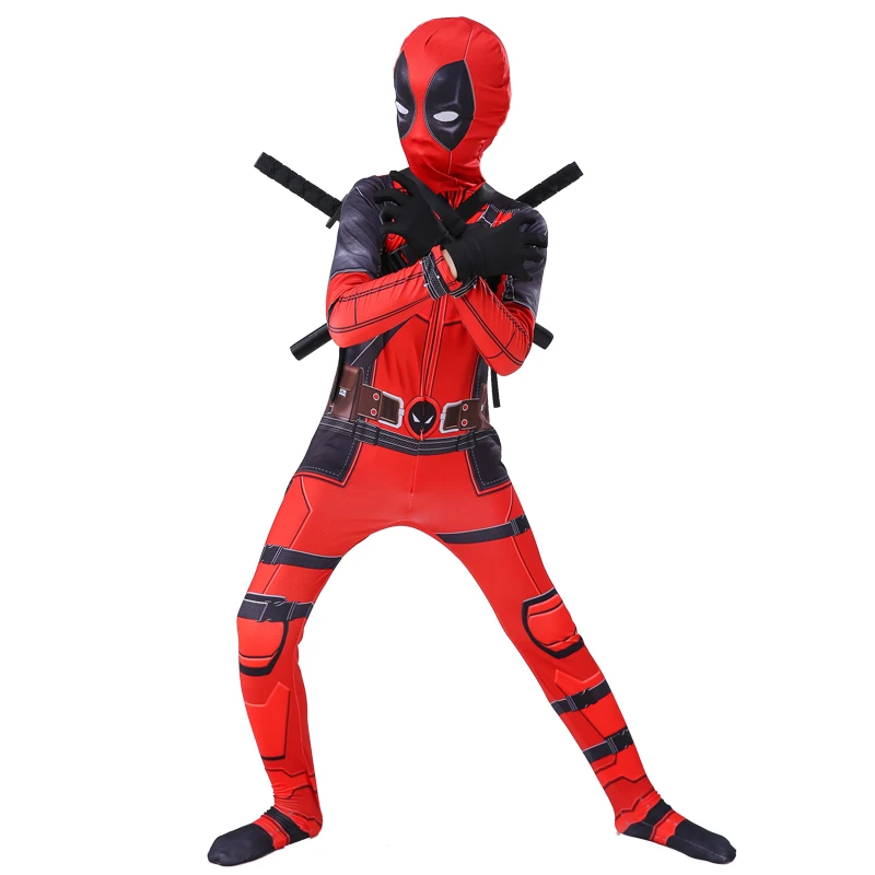 Deadpool cosplay costume For kids - AllCosplay.com