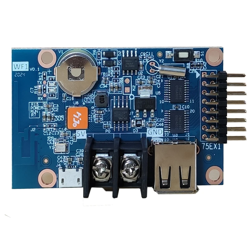 Hd-wf1WF2-WF4-W2-W60-W62-W63-single-color-colorful-LED-display-control ...