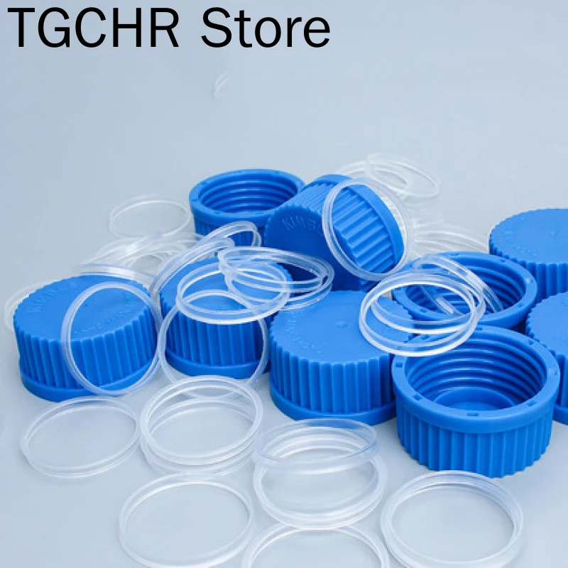 10pcs Gl45 Reagent Bottle Cap Glass Bottle Cap High Temperature ...