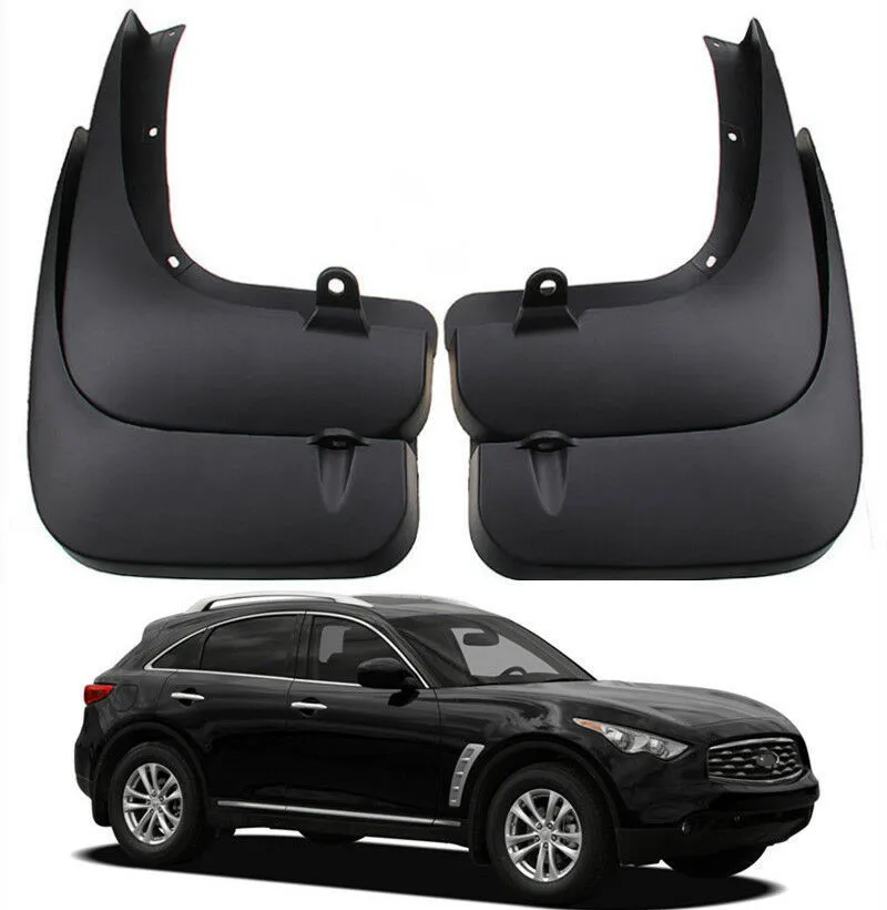 4x-Car-Front-Rear-Mud-Flaps-For-Infiniti-FX35-FX37-FX50-QX70-2009-2017 ...