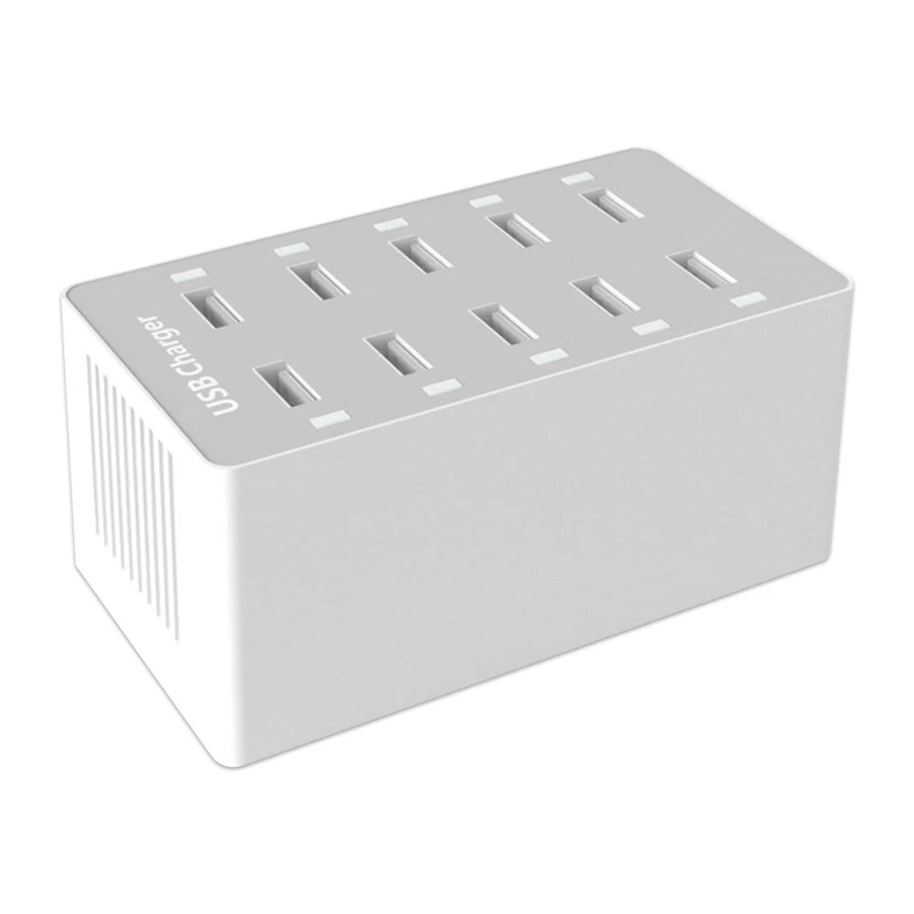 VODOOL 10 포트 범용 휴대폰 충전기, 100W 데스크탑 10 포트 USB 충전 스테이션, 멀티 포트|USB 허브| - AliExpress