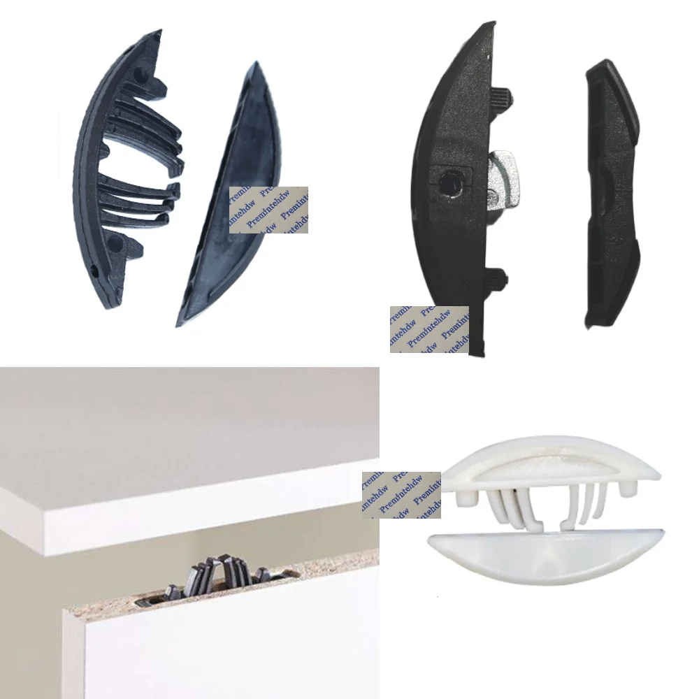 100pcs Woodworking Plastic Nylon Multiple Inter Lock Invisible Biscuit ...