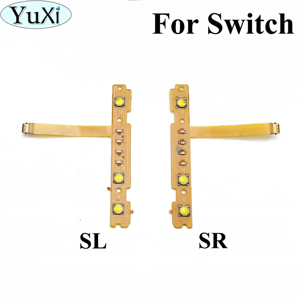 YuXi-100PCS-LR-SL-SR-Button-Ribbon-Flex-Cable-For-Nintend-Switch-JoyCon ...