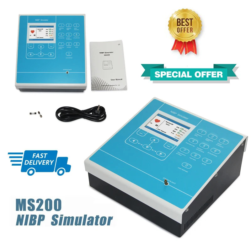 Ms200 New Nibp Simulator,blood Pressure Simulation,,heart Rate/pressure ...