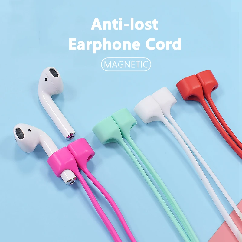 Anti-lost Rope Earphones Neck Lanyard | Airpod Silicone Sleeve Cord ...