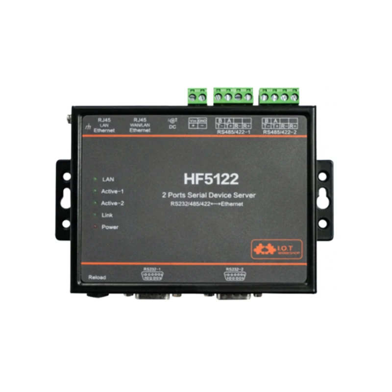 HF5122-Dual-Serial-Port-RS232-485-422-Server-to-Ethernet-Wide-DC-Input ...