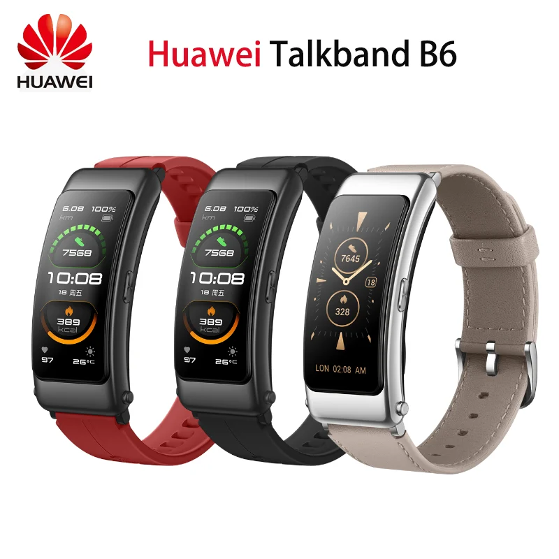 Original Huawei Talkband Smart Band Detachable Bluetooth Earphone ...