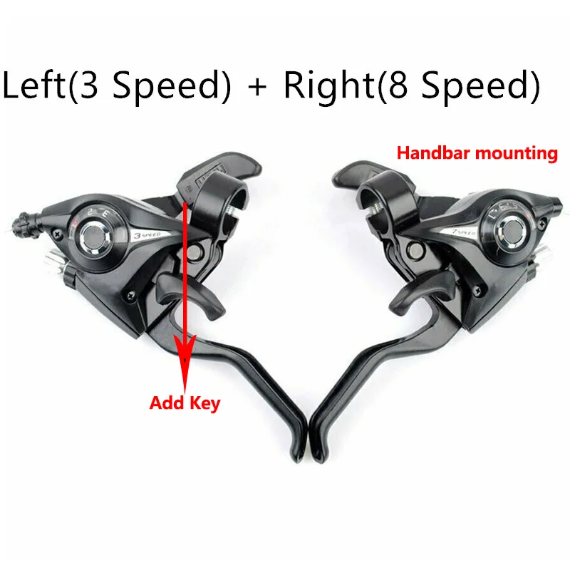 save money with deals For Shimano ST-EF51 GEAR Shifter/Brake Lever 3 X ...