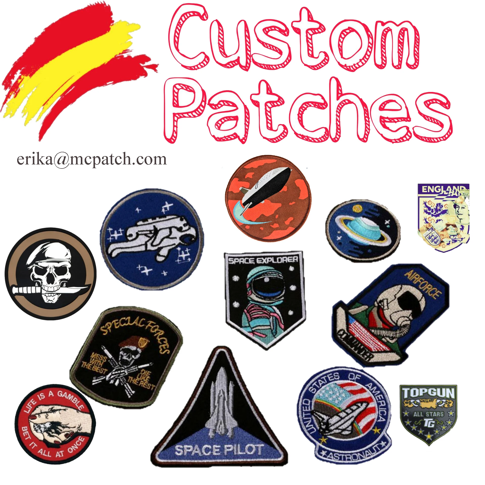 Custom Pvc Patch Rubber Badges | Custom Logo Pvc Rubber Patch - Custom ...
