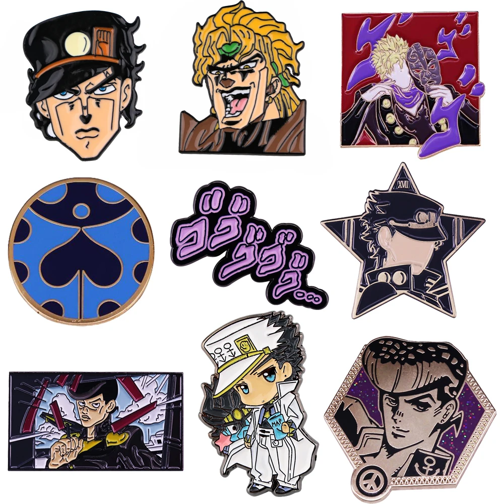 Japanese Anime Manga Enamel Pins Brooch for Clothes Badges Backpack ...