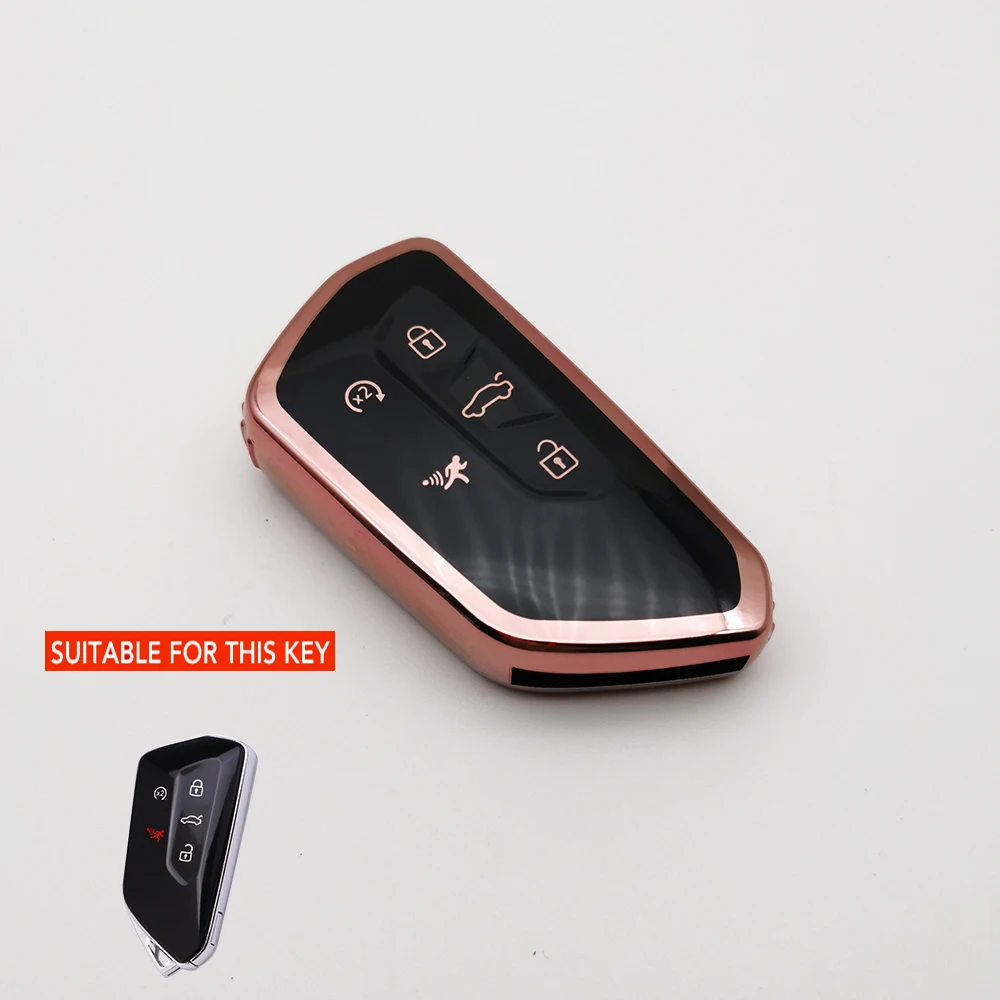TPU Key Cover Case For Skoda A8 Octavia MK8 For VW Golf 8 For Seat ...