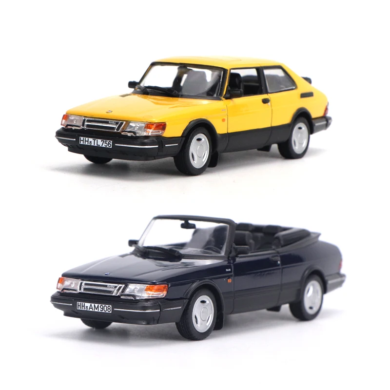 Toys & Hobbies yellow wonderful NOREV-diecast-modelcar SAAB 900 TURBO ...